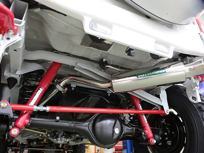 ジムニー JB23 APIO（アピオ）カスタムコンプリートTS4×LINE-X塗装グリル！ | LINE-X Auto Japan